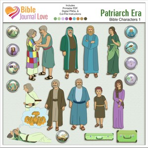 Patriarch Era Bible Journal Kit: 50% off With Class! Abraham, Isaac ...