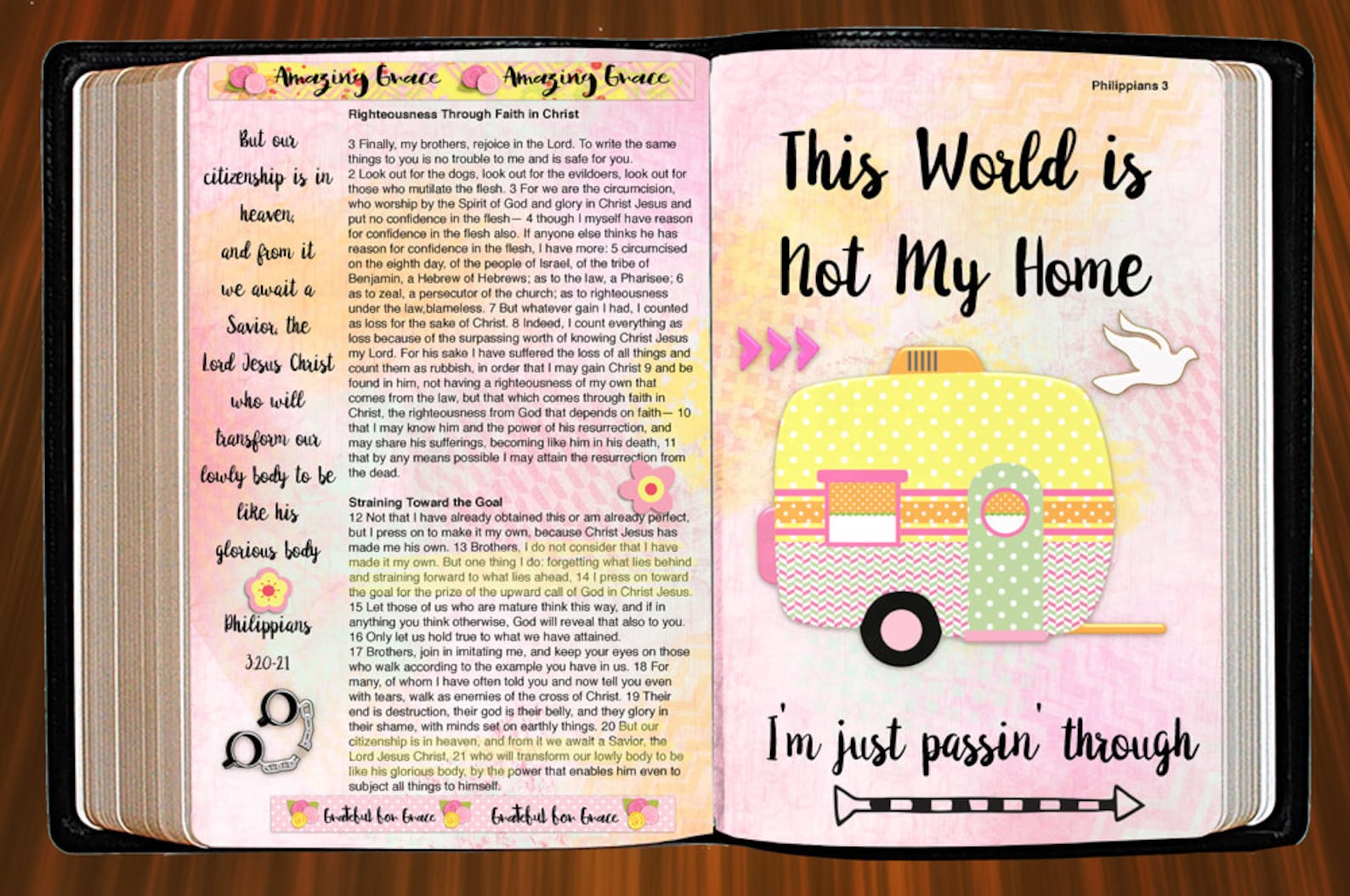 Printable Bible Journaling Clip Art Stickers DIY Faith | Etsy