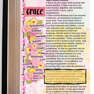 Bible Journal Kit Amazing Grace (set 1) BOTH Printable & Digital Kits ...