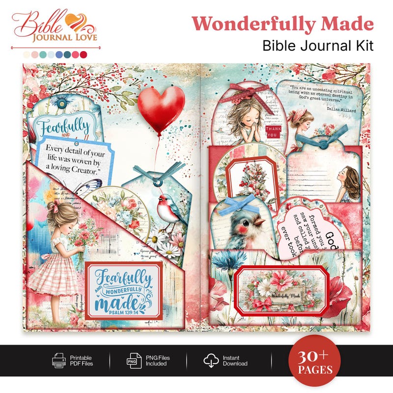 Bible Journaling Art Kit - Etsy