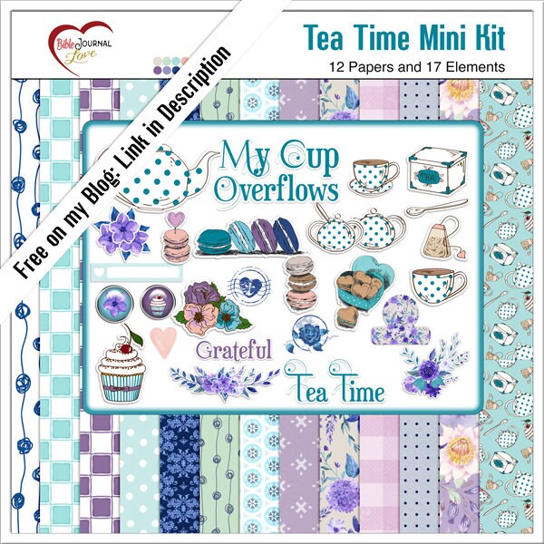 Tea Time Memory Dex Cards: Digital and Printable PDF With | Etsy