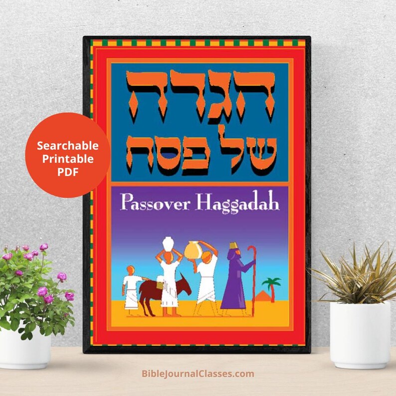 Printable Christian Messianic Haggadah by Robin Sampson Printable Color ...