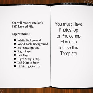 Layered Template for Bible Journaling Digitally With Photoshop or ...