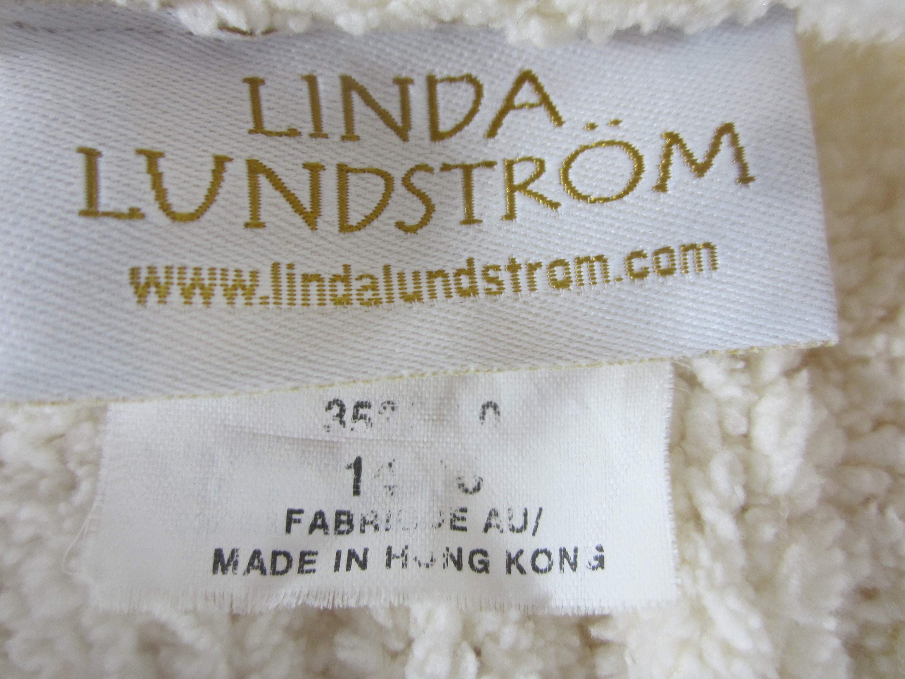 Vintage 80s Linda Lundstrom Womens Ivory Cream White Sleeveless ...