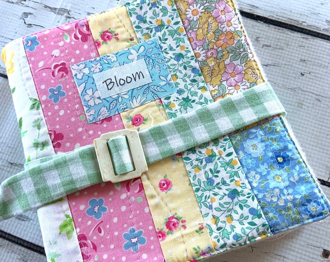 Slow Stitch Blank Book/slow Stitching/embroidery Book/embroidery Stitch ...