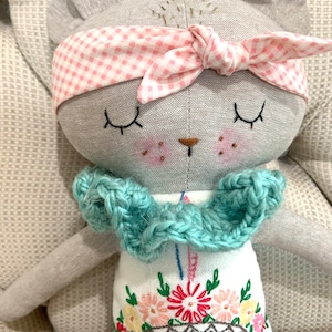 One of a Kind Heirloom Linen Bear, Vintage Inspired - Etsy