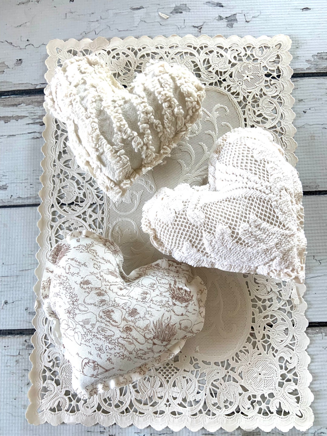 Heart Bowl Fillers , Decorative Heart Pillow Set, Valentine Pillows ...