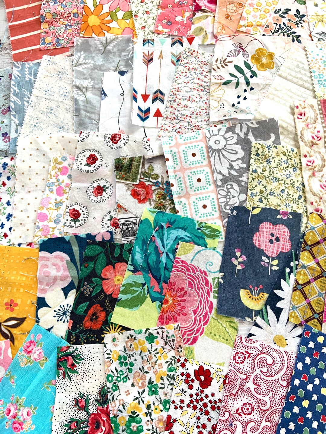 New Slow Stitch Fabric Pack, Destash Fabrics, Collage, Fabric Art ...