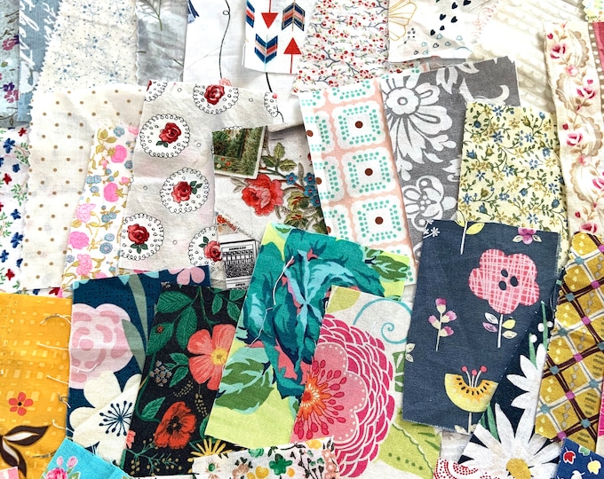 New Slow Stitch Fabric Pack, Destash Fabrics, Collage, Fabric Art ...