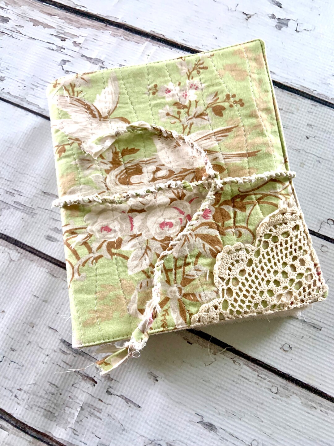 Slow Stitch Blank Book/slow Stitching/embroidery Book/embroidery Stitch ...