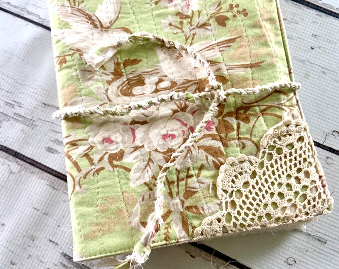 Slow Stitch Blank Book/slow Stitching/embroidery Book/embroidery Stitch ...