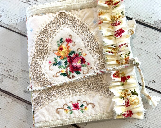Slow Stitch Blank Book/slow Stitching/embroidery Book/embroidery Stitch ...