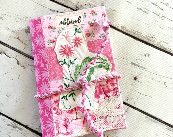 Junk Journal Cover,fabric Junk Journal Cover, One of a Kind Journaling ...