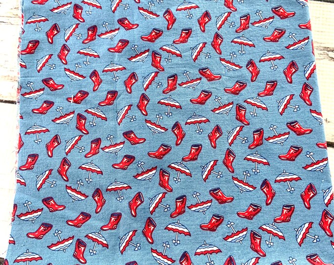 Destash Fabric Scrap Fabric Pack, Vintage Retro Print Sewing Quilting ...