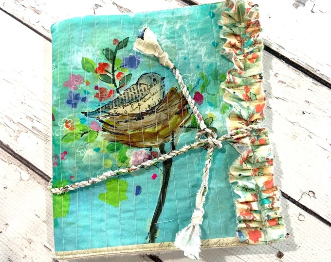 Slow Stitch Blank Book/slow Stitching/embroidery Book/embroidery Stitch ...