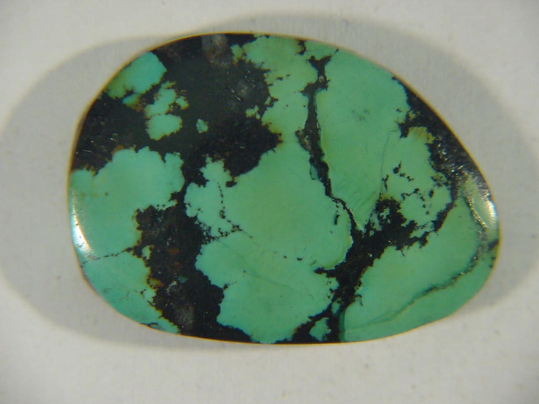 Genuine Natural Chinese Turquoise Lapidary Freeform Cabochon 9486C - Etsy