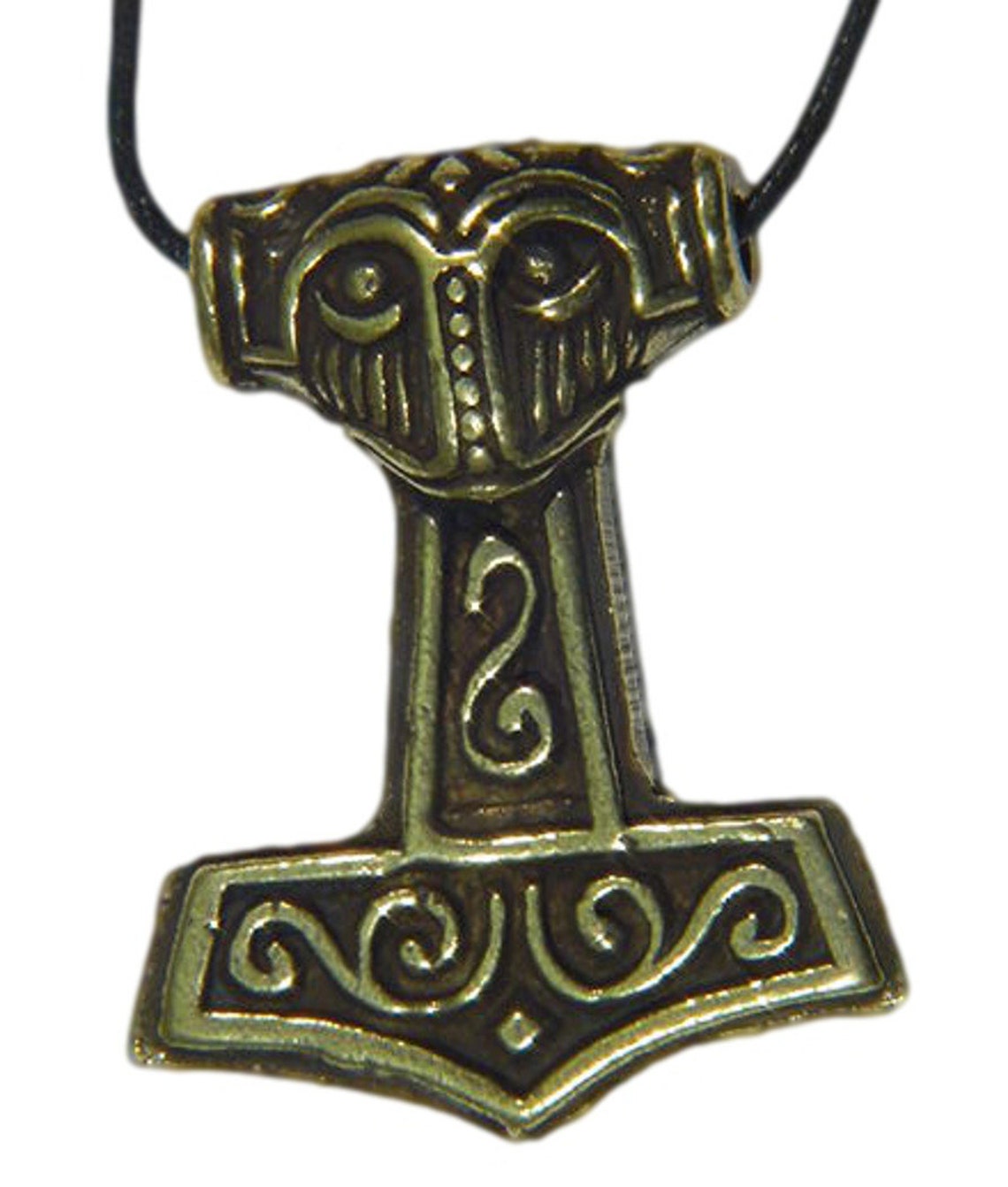 Pewter With Bronze Patina Thor's Hammer Mjöllnir Odin | Etsy