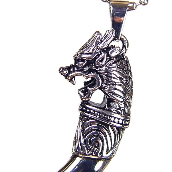 Dragon Tooth Pendant - Etsy