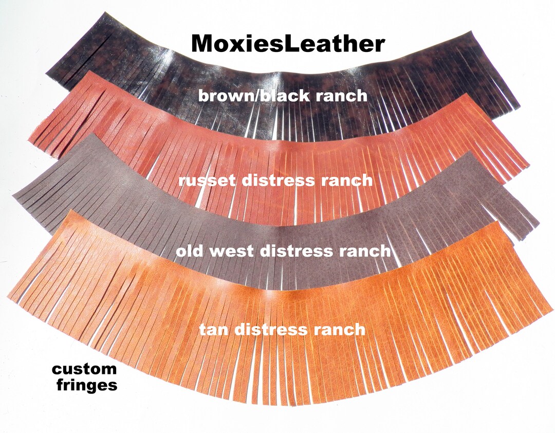 Genuine Leather Fringes , Ranch Leather Fringes Genuine Leather Fringe ...
