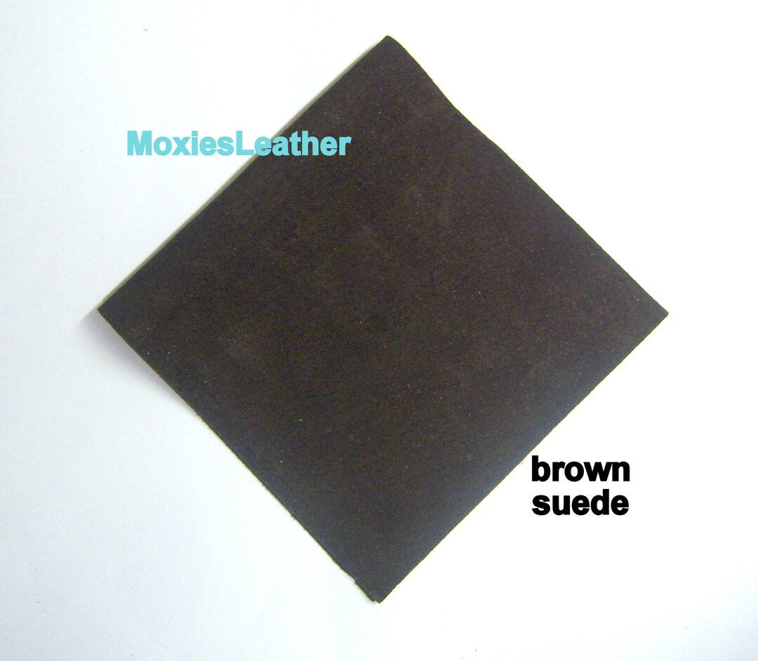 Brown Suede Remnants - Genuine Suede - Real Suede Taupe Suede Skins ...