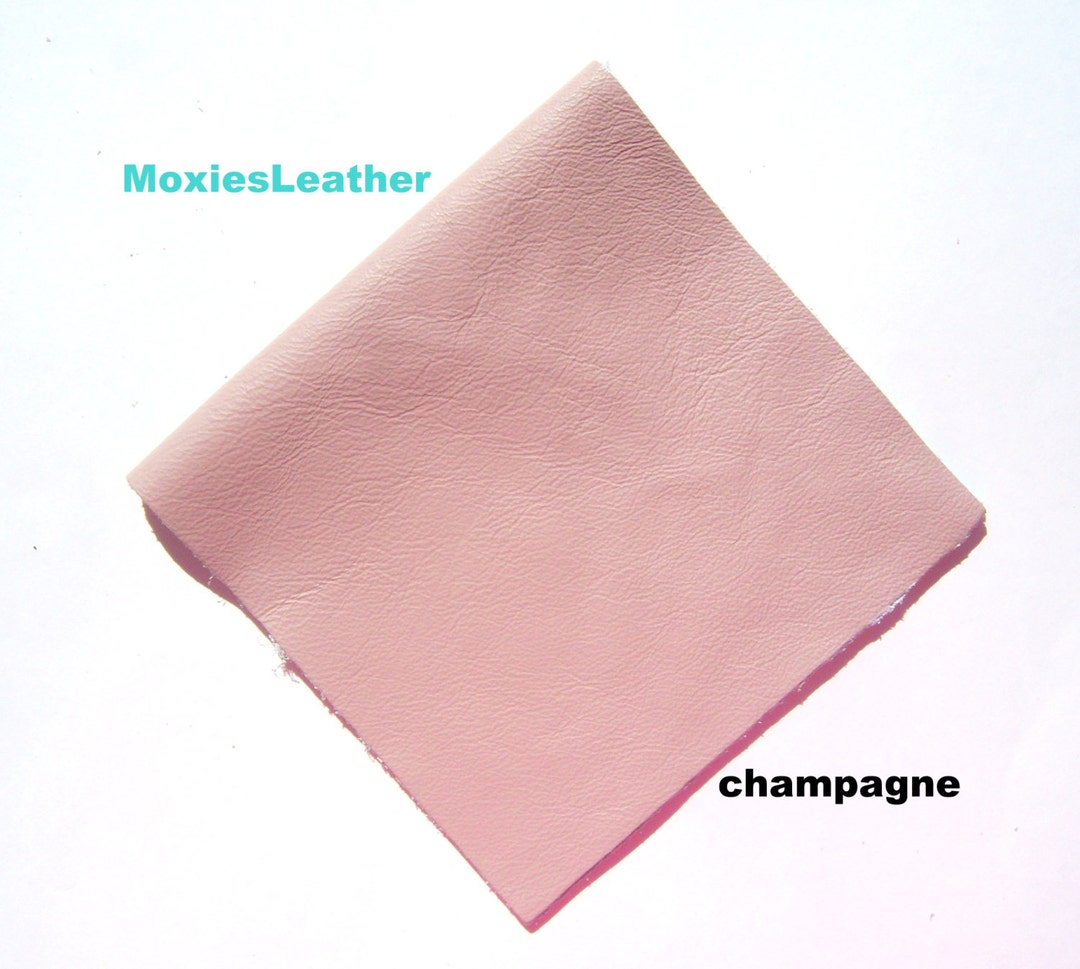 Champagne Leather Color -light Color Leather , Genuine Leather ...