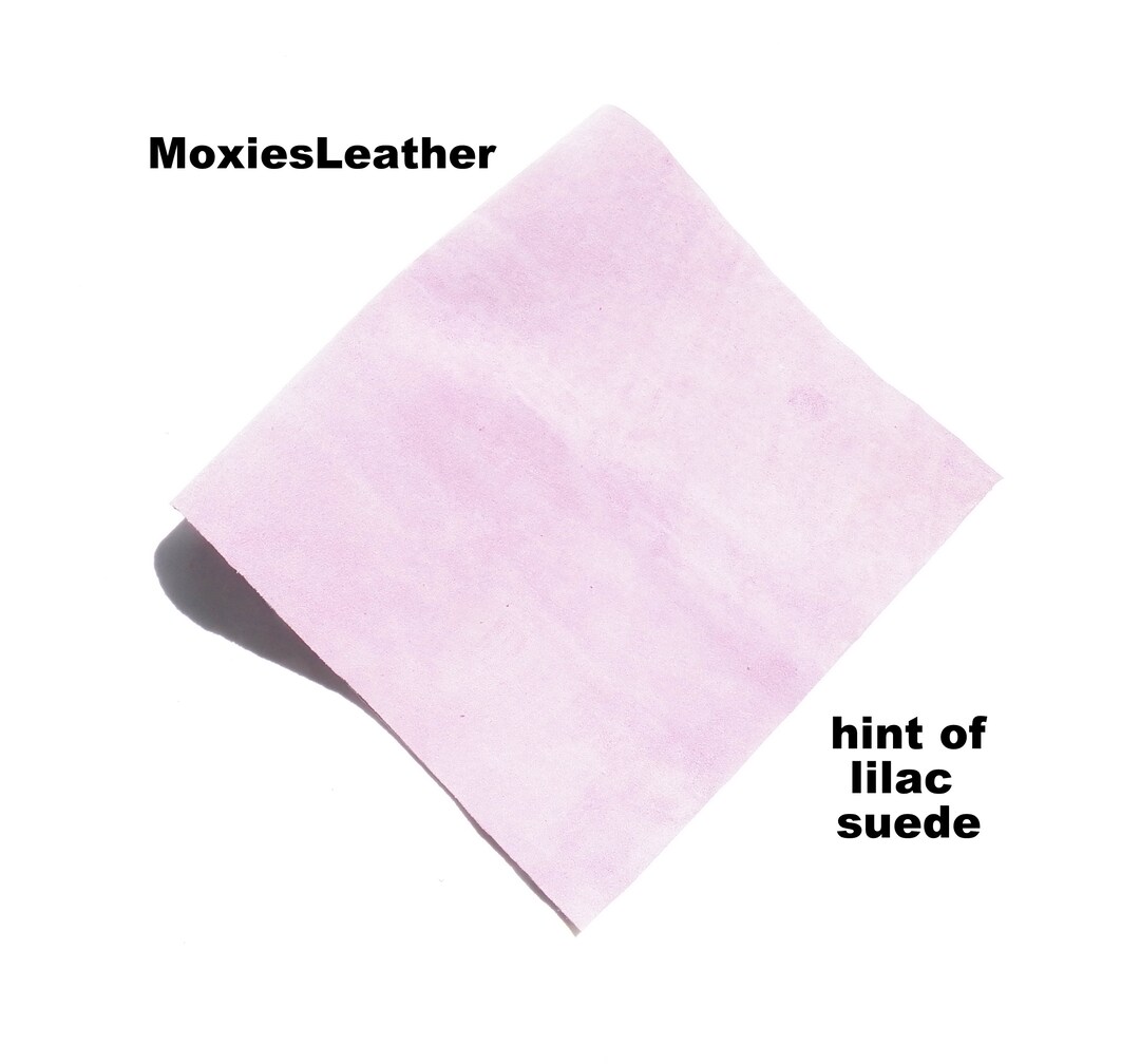 Leather Suede Skins - Genuine Suede - Real Leather - Suede Piece Purple ...