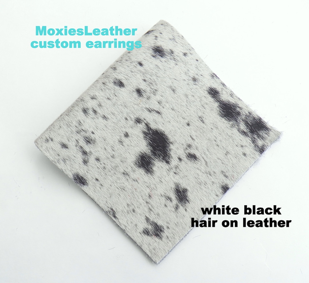 Hair on Leather Pieces Hey Dude Red Gold Acid Wash Hair on Hide Leather ...