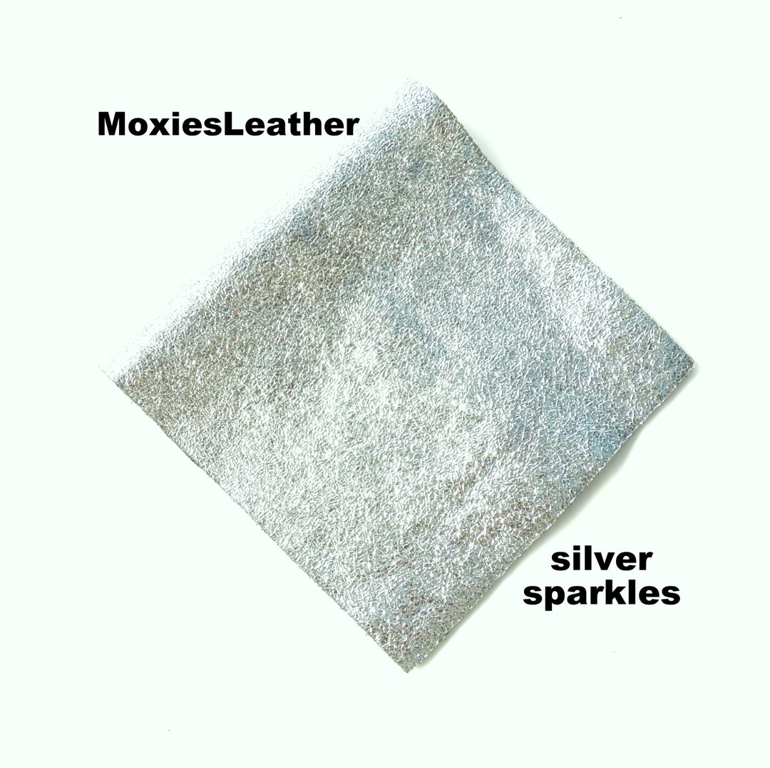New Silver Sparkle Leather , Silver, Pink, Gold, Leather , Leather ...