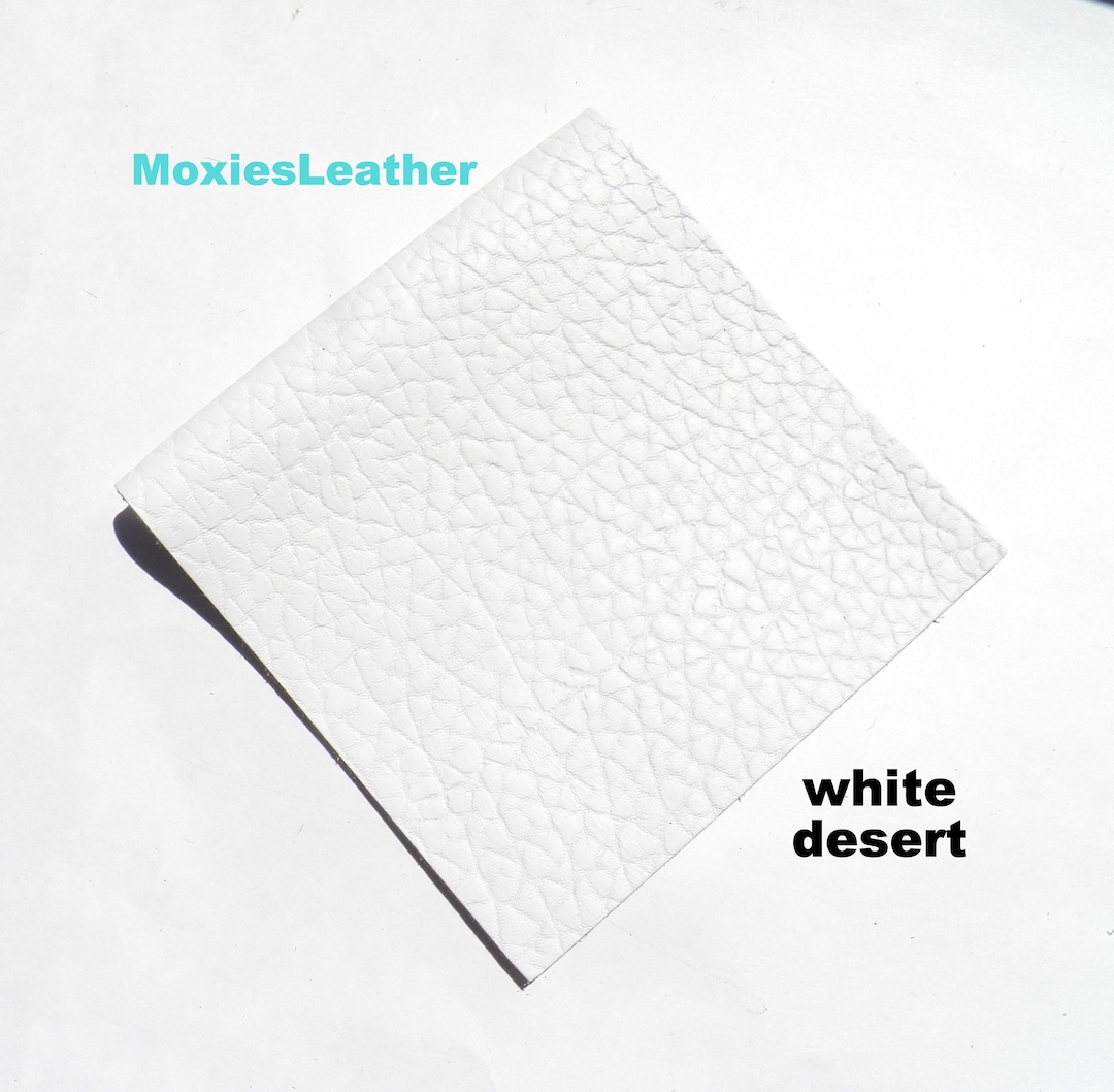 White Leather Pieces, Leather Scraps, Earrings, Jewelery , Leather for ...