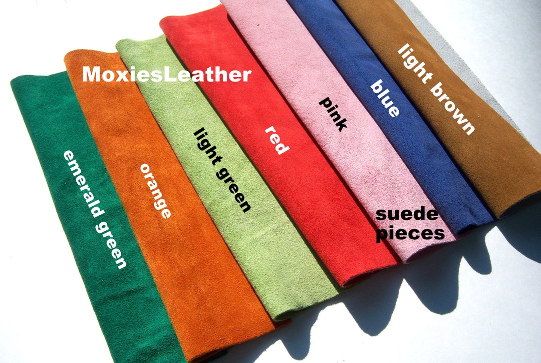 Suede Pieces , Suede Leather Skins Wholesale , Suede Scraps , Suede ...