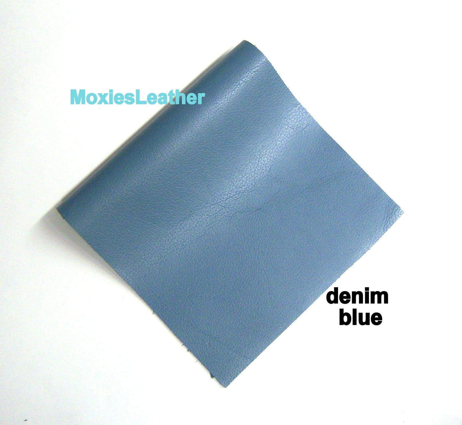Blue Leather Denim Color ,genuine Leather ,fabric Soft Leather Piece ...