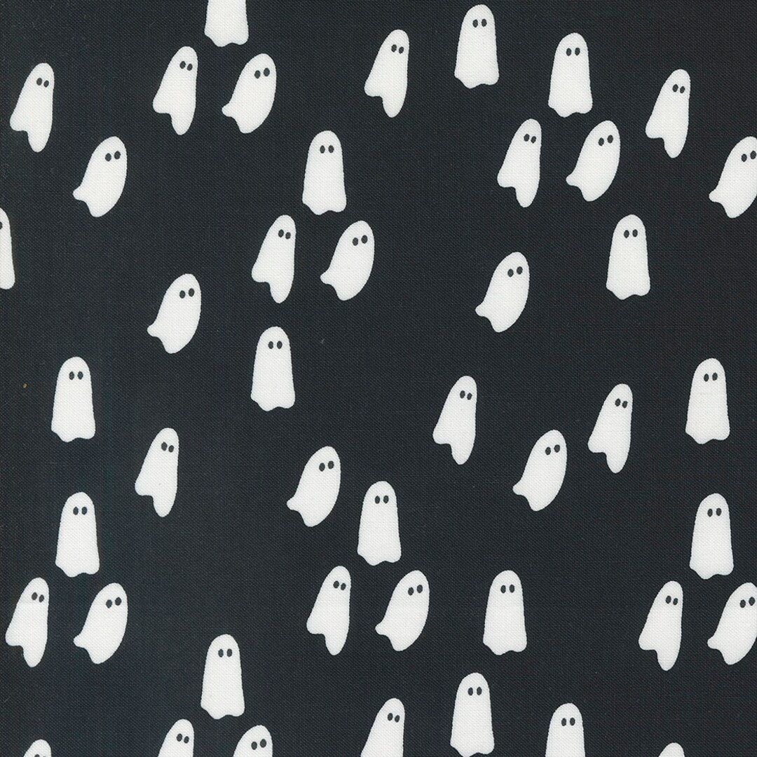 Noir Wandering Ghost Midnight Ghost 11545 13 by Alli K Design - Moda- 1 ...