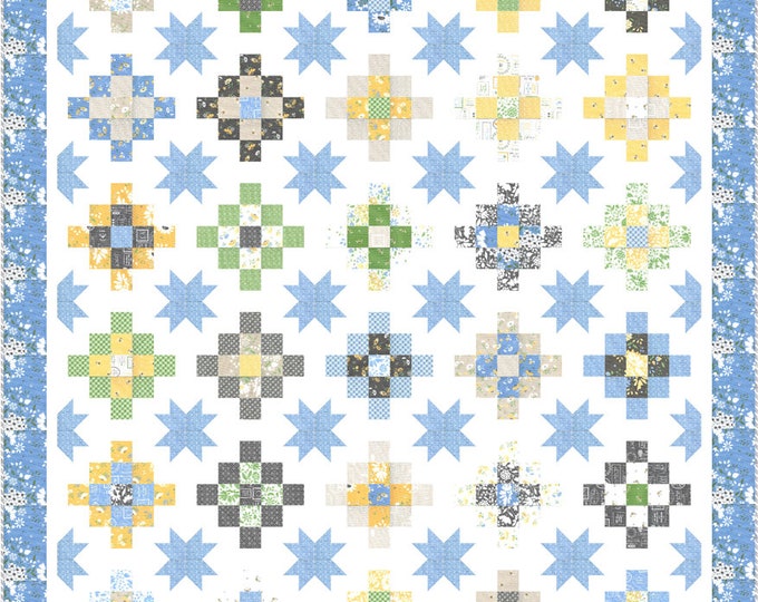 Spring Brook Patchy Star Quilt Kit by Corey Yoder - Moda- - Etsy
