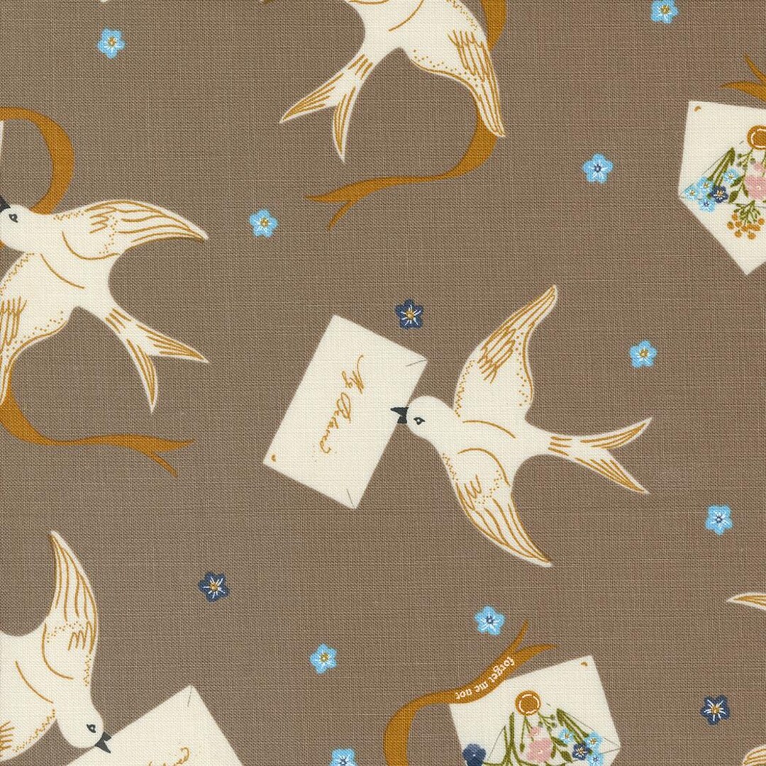 Enchantment Winged Messenger Teak 43171 13 by Sweetfire Road - Moda- 1/ ...