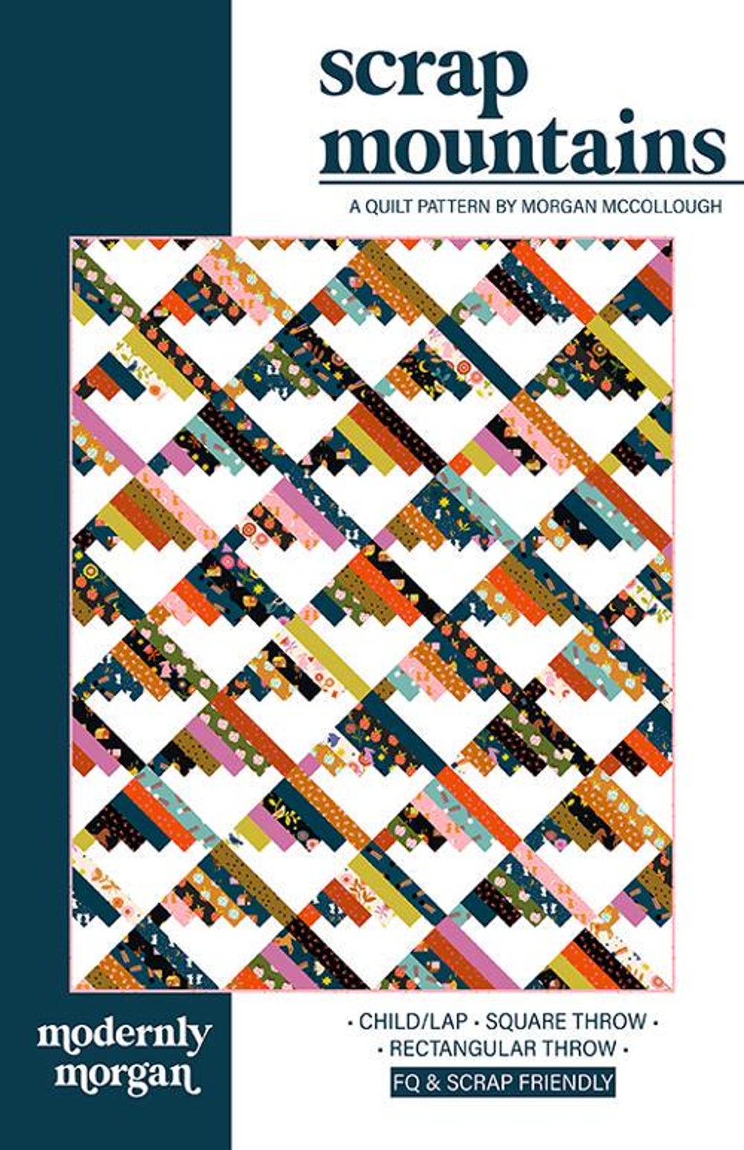Scrap Mountains G MM 035- Pattern by Modernly Morgan- Multiple Sizes - Etsy