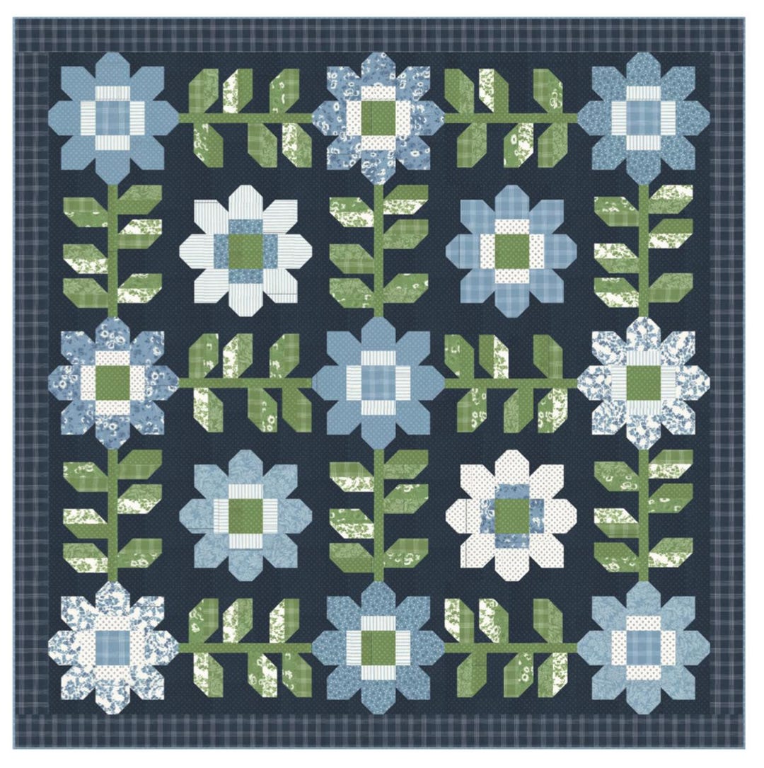 Edelweiss Quilt Kit in Nantucket Summer by Camille Roskelley - INCLUDES ...