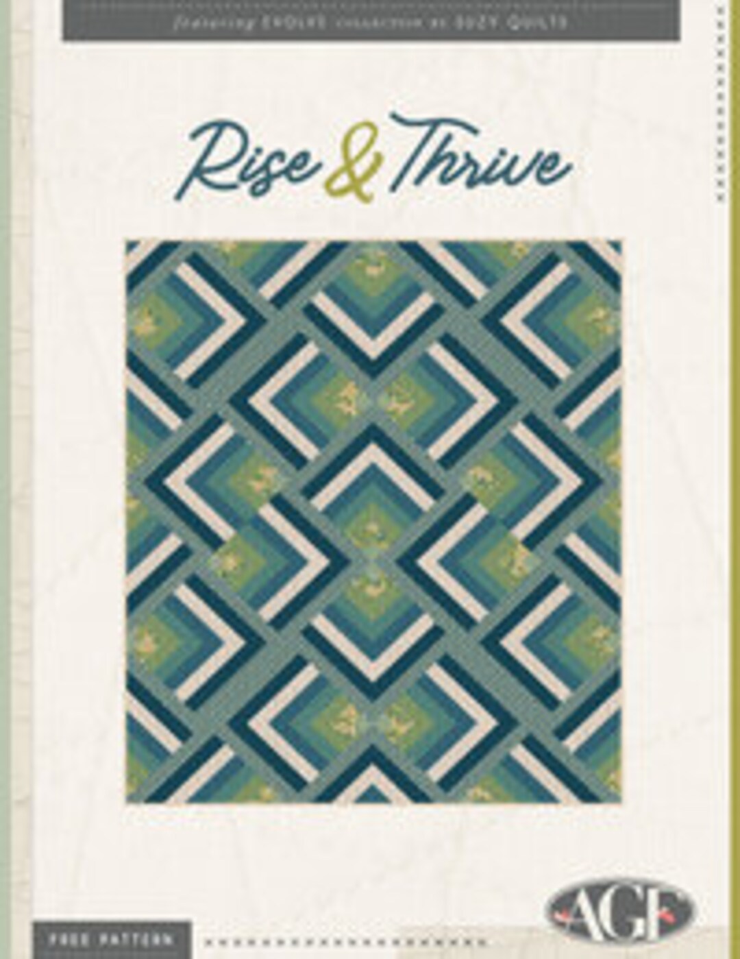 Rise and Thrive Quilt Kit Using Evolve Designed by Suzy Quilts for Art ...