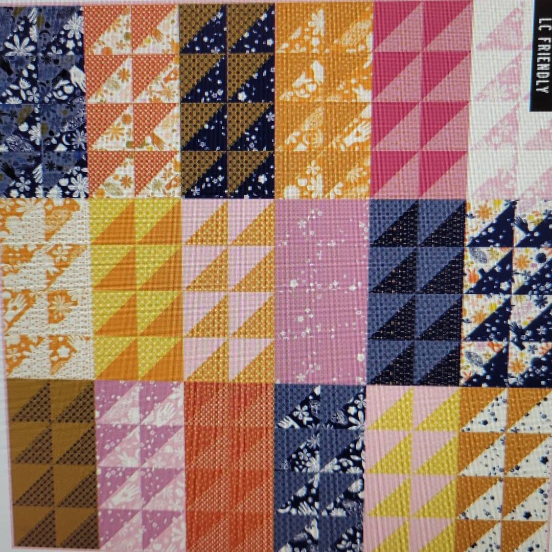 Moon Cake Quilt Kit Using Moonglow by Alexia Abegg Ruby Star - Etsy