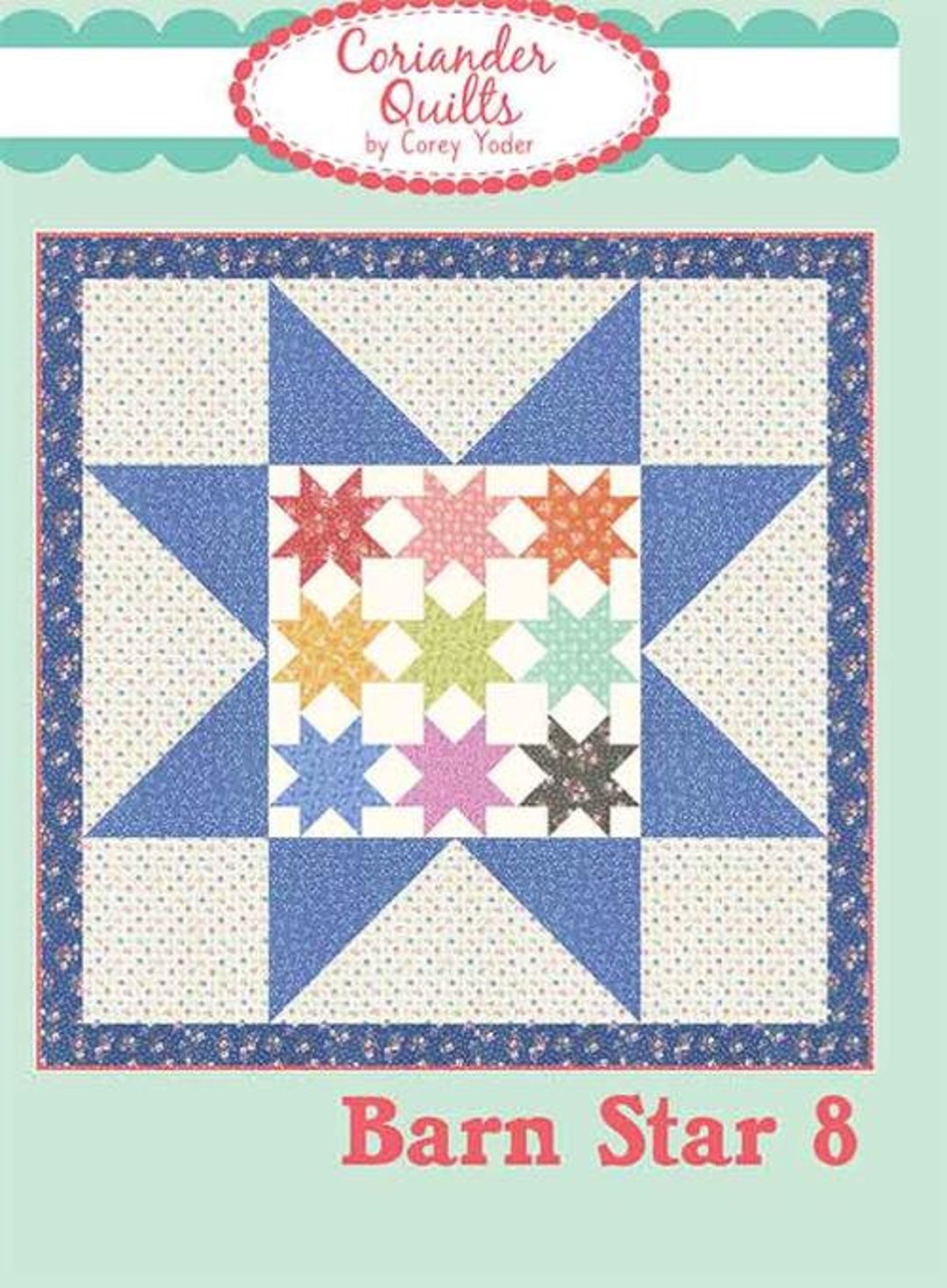 Barn Star Quilt Kit by Corey Yoder- Moda- 40" X 40" - Etsy
