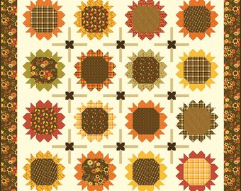 Sandy Gervais Fields of France Quilt Pattern for Riley Blake Fabric ...