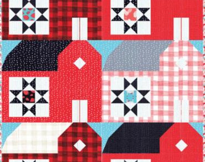 Red Barns Kit in Farm Fresh by Gingiber- Moda - Etsy