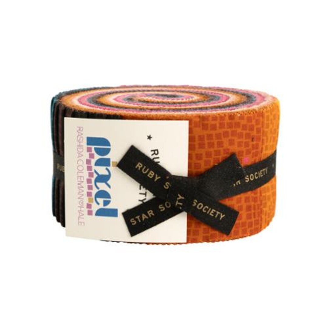 Pixel Jelly Roll by Ruby Star Society - Moda - - Etsy