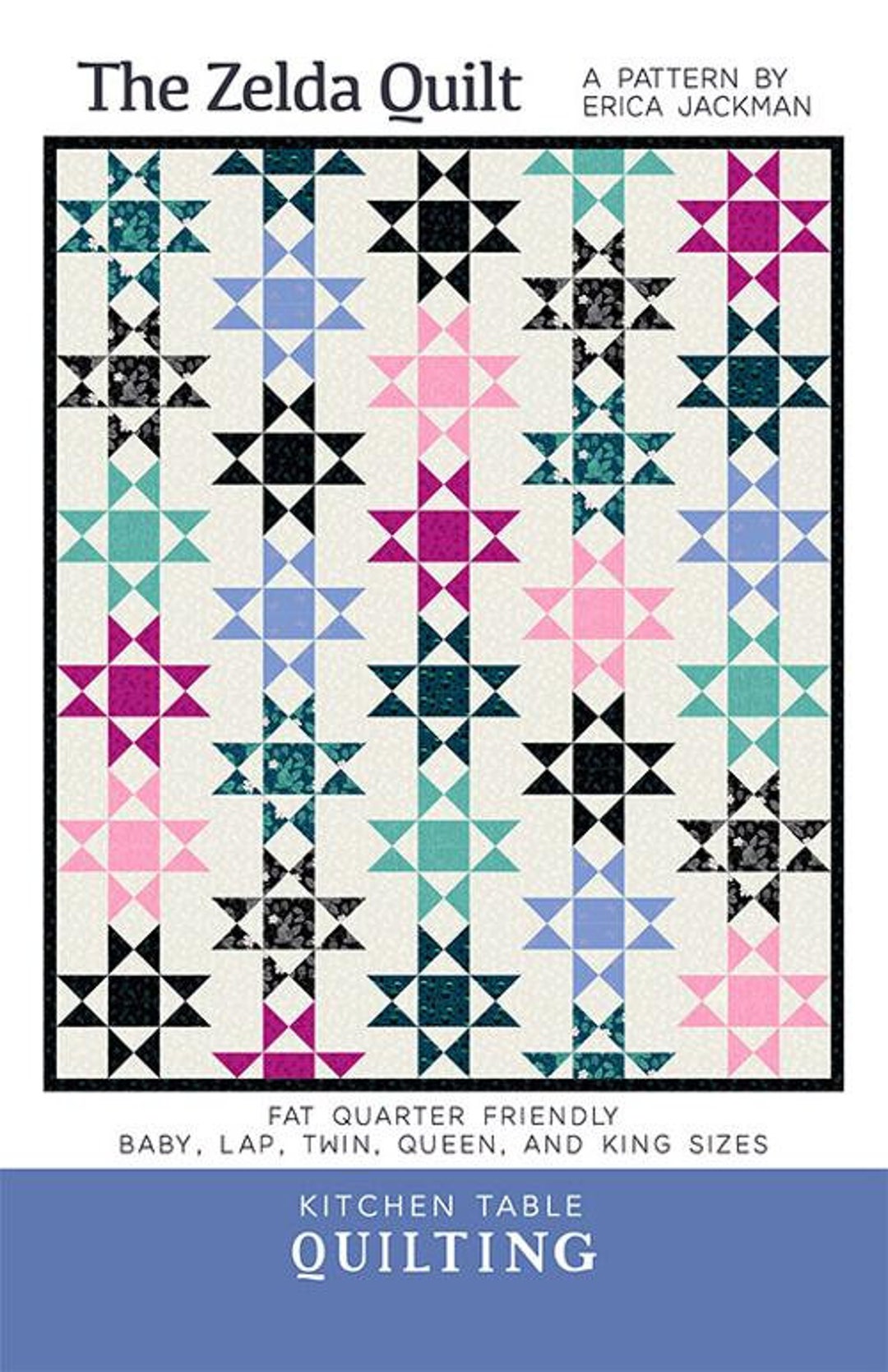 The Zelda Quilt Pattern by Kitchen Table Quilting - Etsy