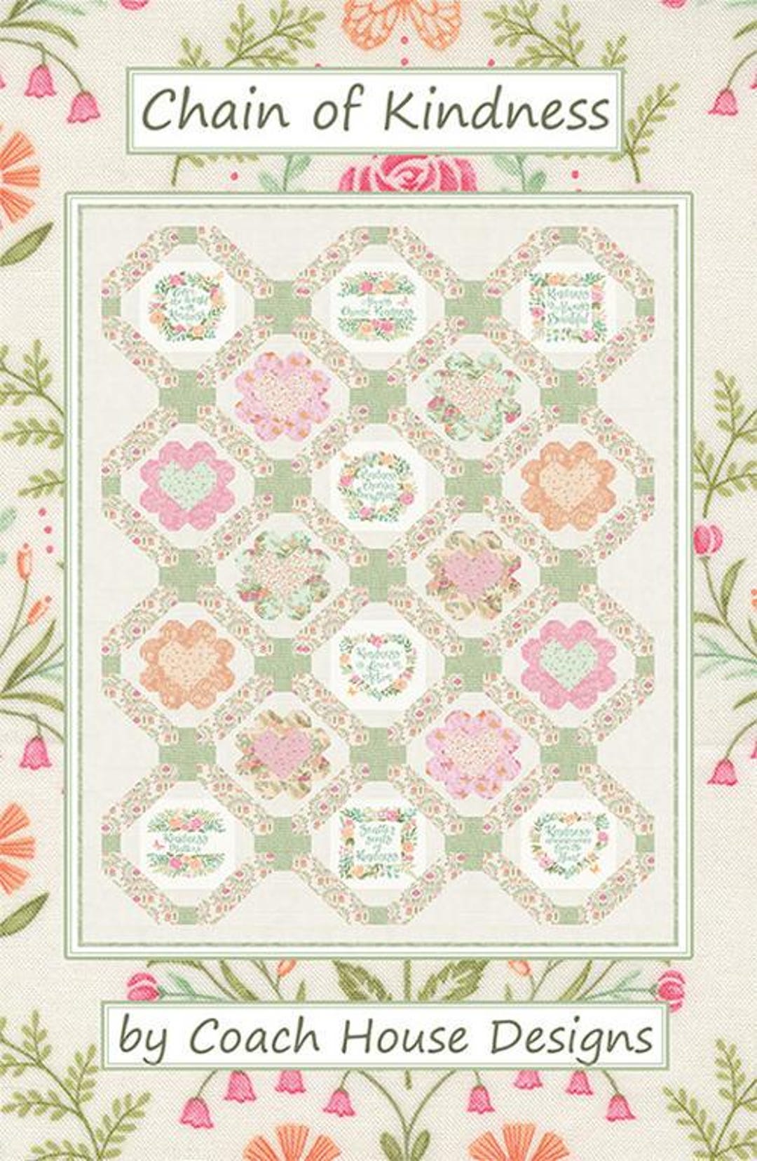 Chain of Kindness Quilt Kit Using Kindness by Deb Strain- Pattern G CHD ...