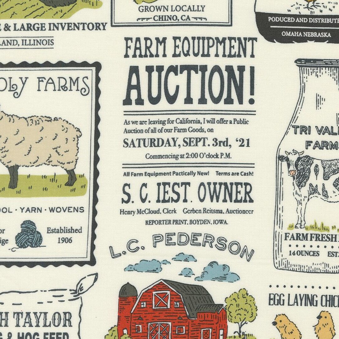Farmstead Vintage Farm Advertisements Porcelain 20902 11 by Stacy Lest ...