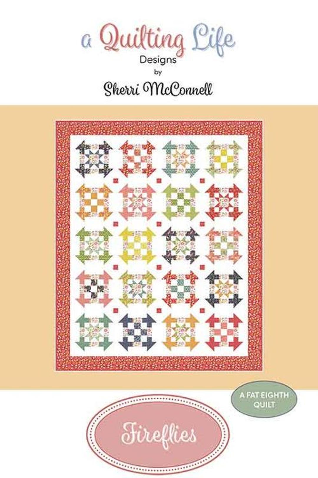 Fireflies G QLD 254 Pattern by Sherri Mcconnell From A Quilting Life 64 ...