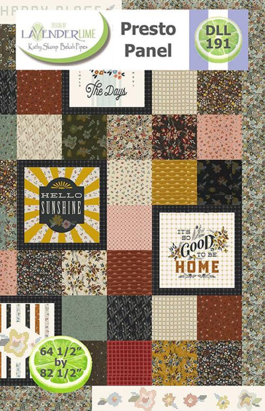 Presto Panel Quilt Kit Using Dawn on the Prairie Fabric Collection- by ...