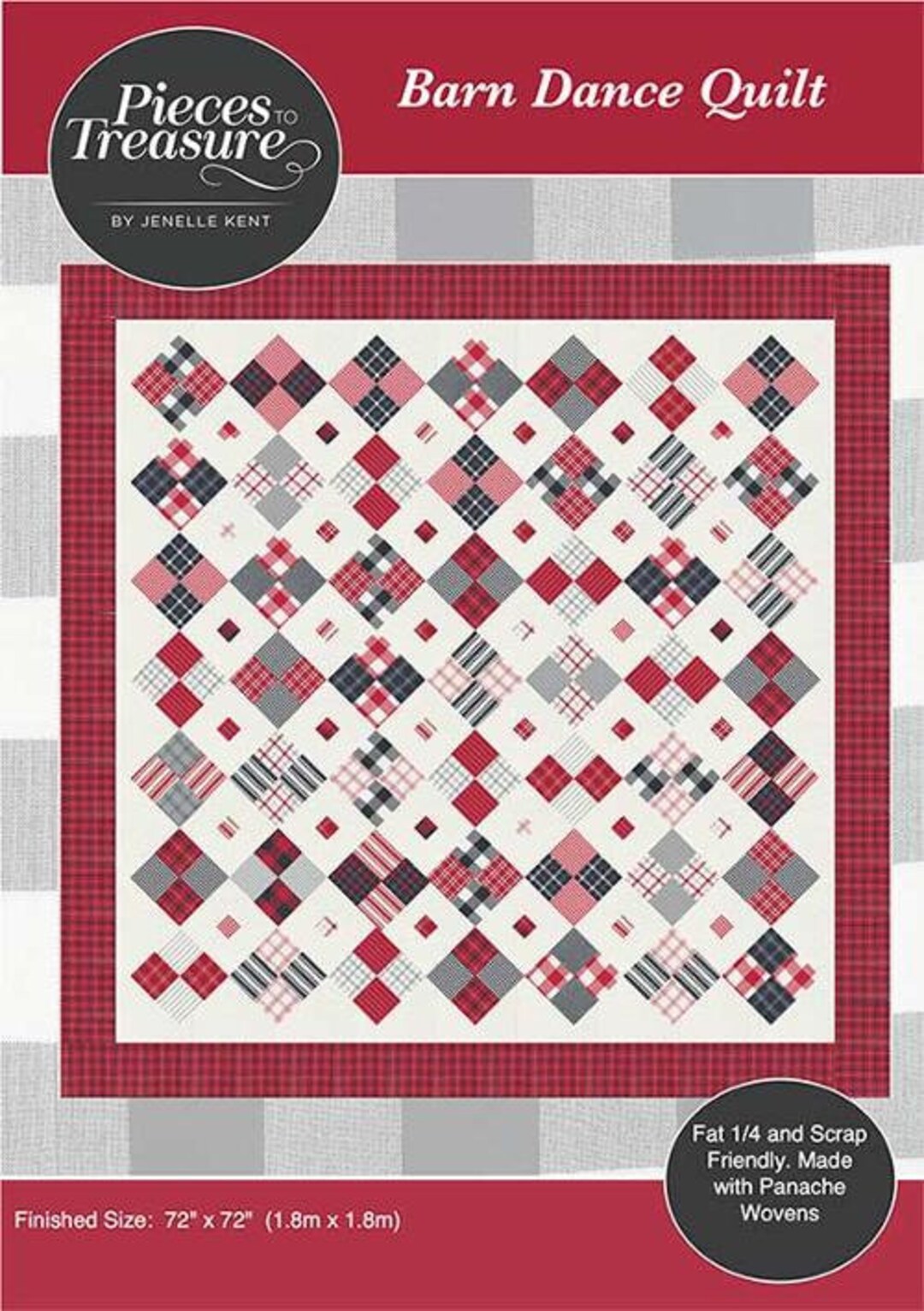 PREORDER Barn Dance Quilt Kit by Pieces to Treasure Moda 78 X 78 - Etsy