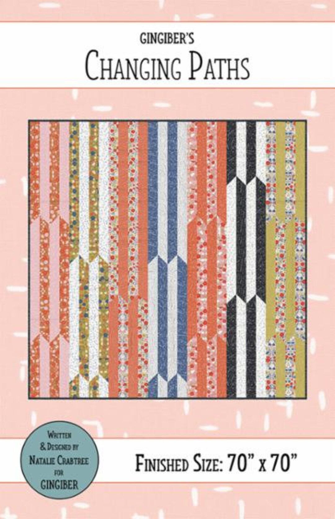 Changing Paths Quilt Pattern by Gingiber- Moda - Etsy