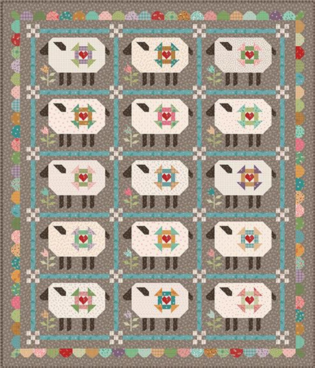 PREORDER Gentle Flock Pattern by It's Sew Emma- 71" X 83" - Etsy